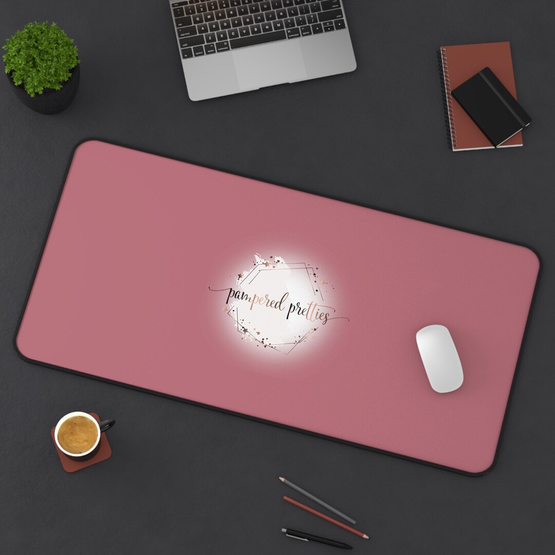 Pampered Desk Mat Aesthetic Custom Desk Mat Large Gaming - Etsy