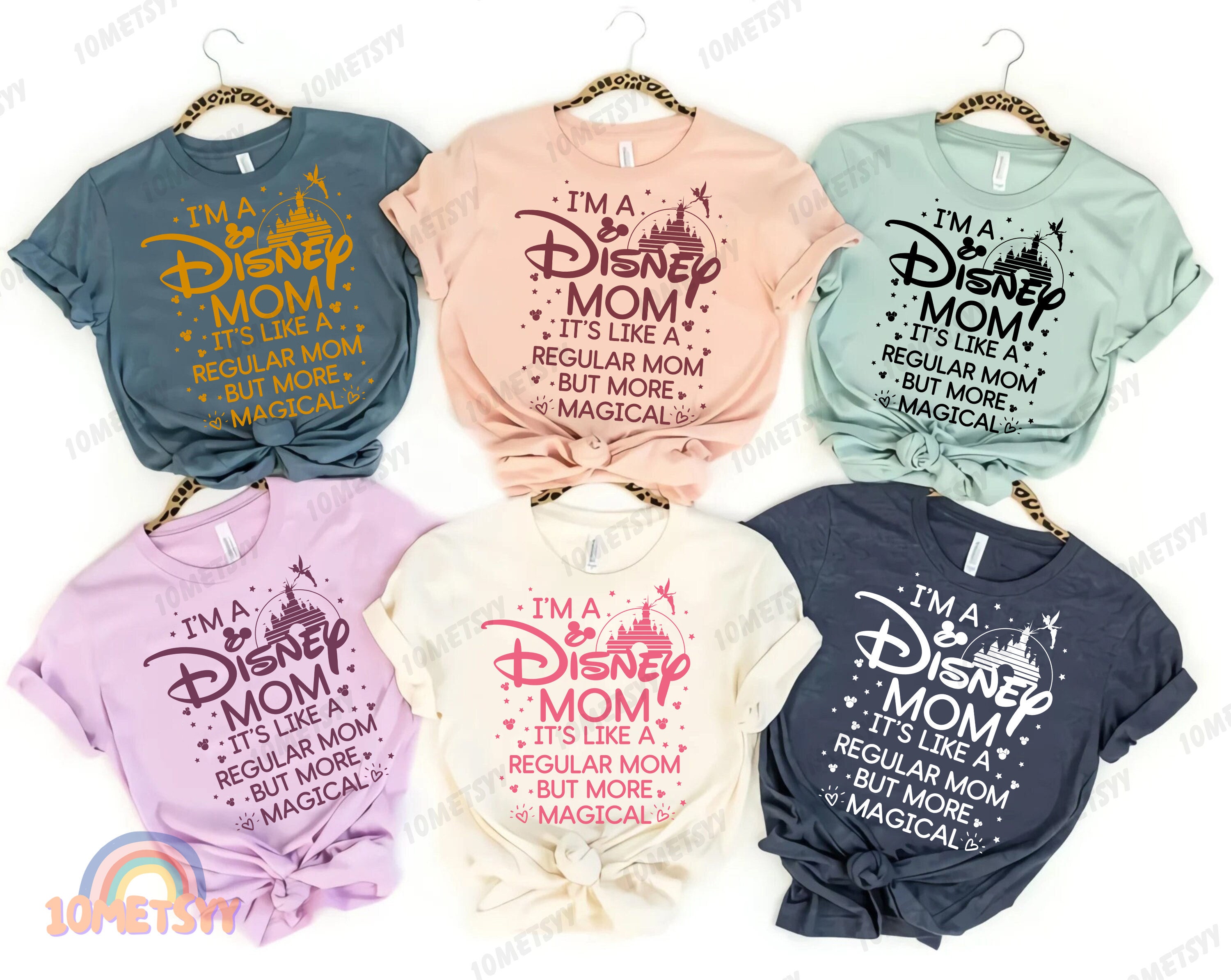 Disney Mom T-shirt I'm A Disney Mom Shirt Disney Magical - Etsy