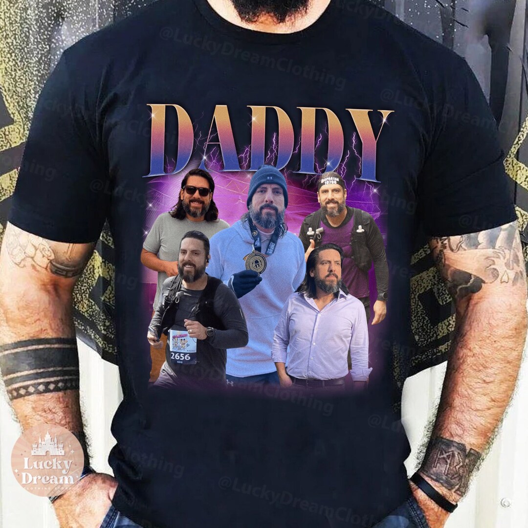 Custom Bootleg Rap Daddy Tee, Vintage Custom Funny Rap Shirt, Custom ...
