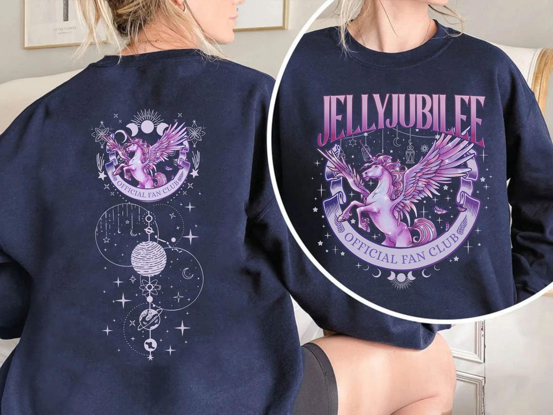 Jelly Jubilee Fan Club 2 Sided Shirt, Jelly Jubilee Crescent City Shirt ...