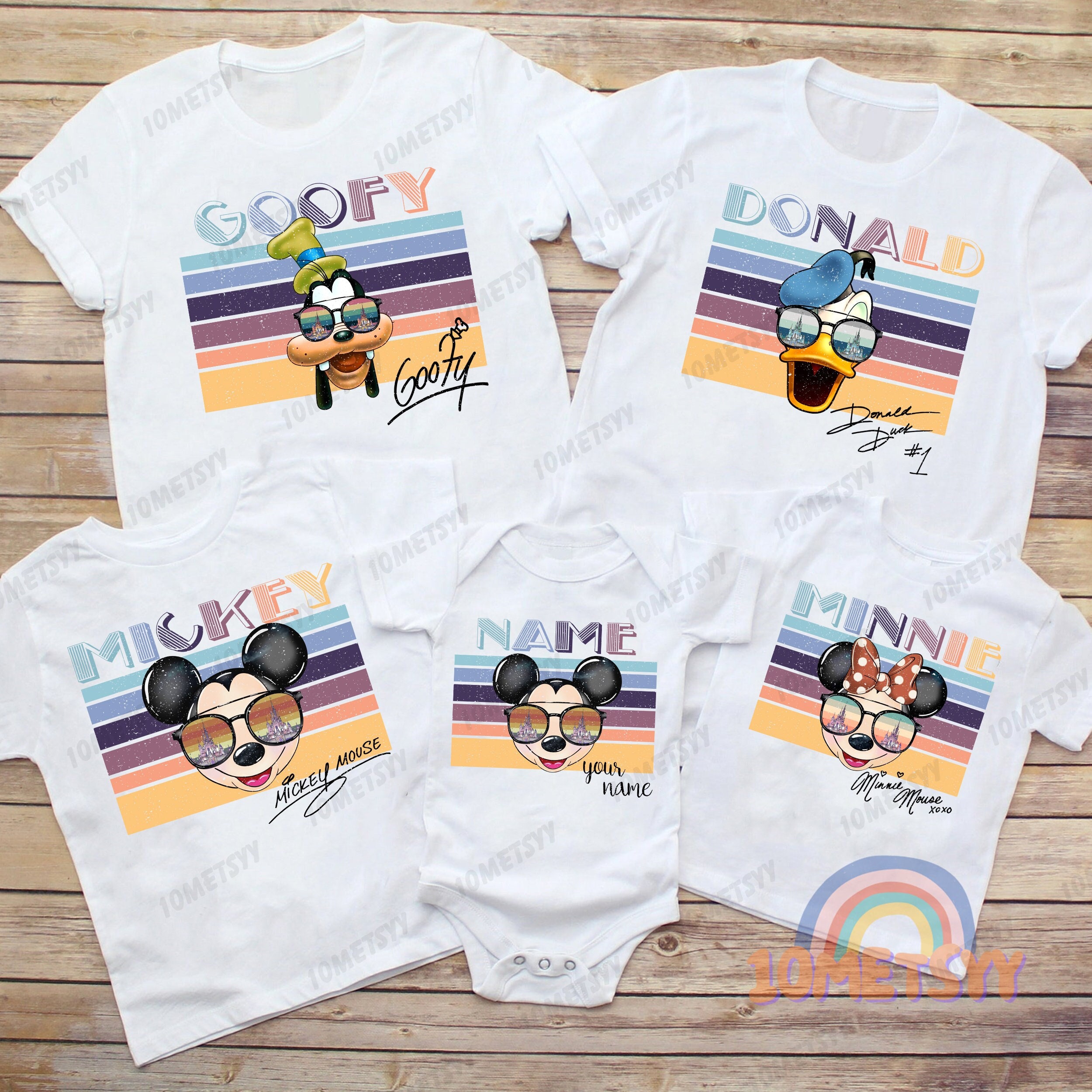 Vintage Disney Characters Custom Shirt Disneyworld Shirts - Etsy