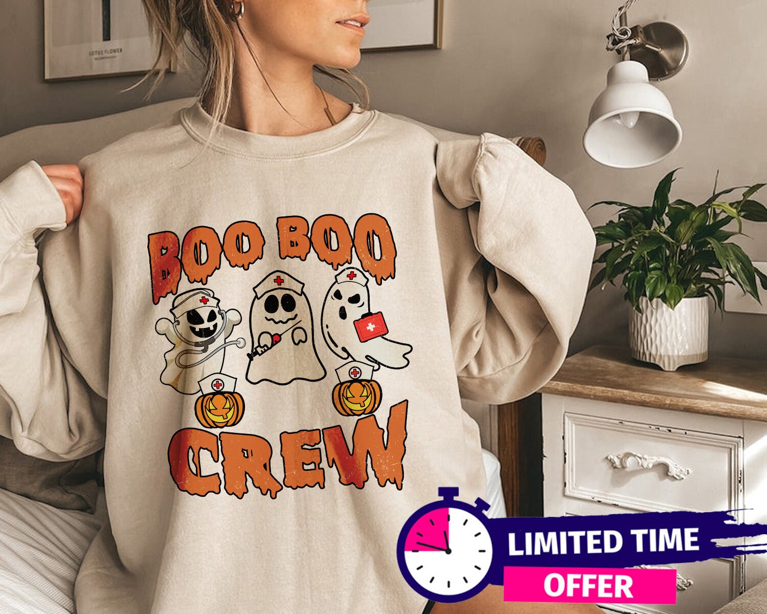 Boo Boo Crew Shirt Gift For Nurses, Boo Boo Crew Nurse Halloween shirt ...