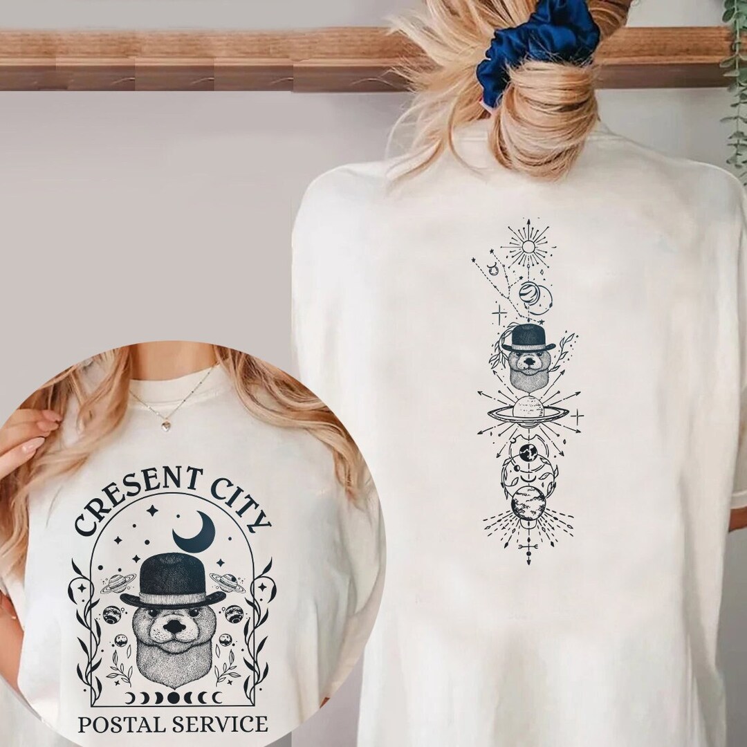 Crescent City Otter Postal Service 2 Sided Sweatshirt, House of Earth ...