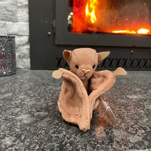 Batty the Bat Beanie Baby. - Etsy