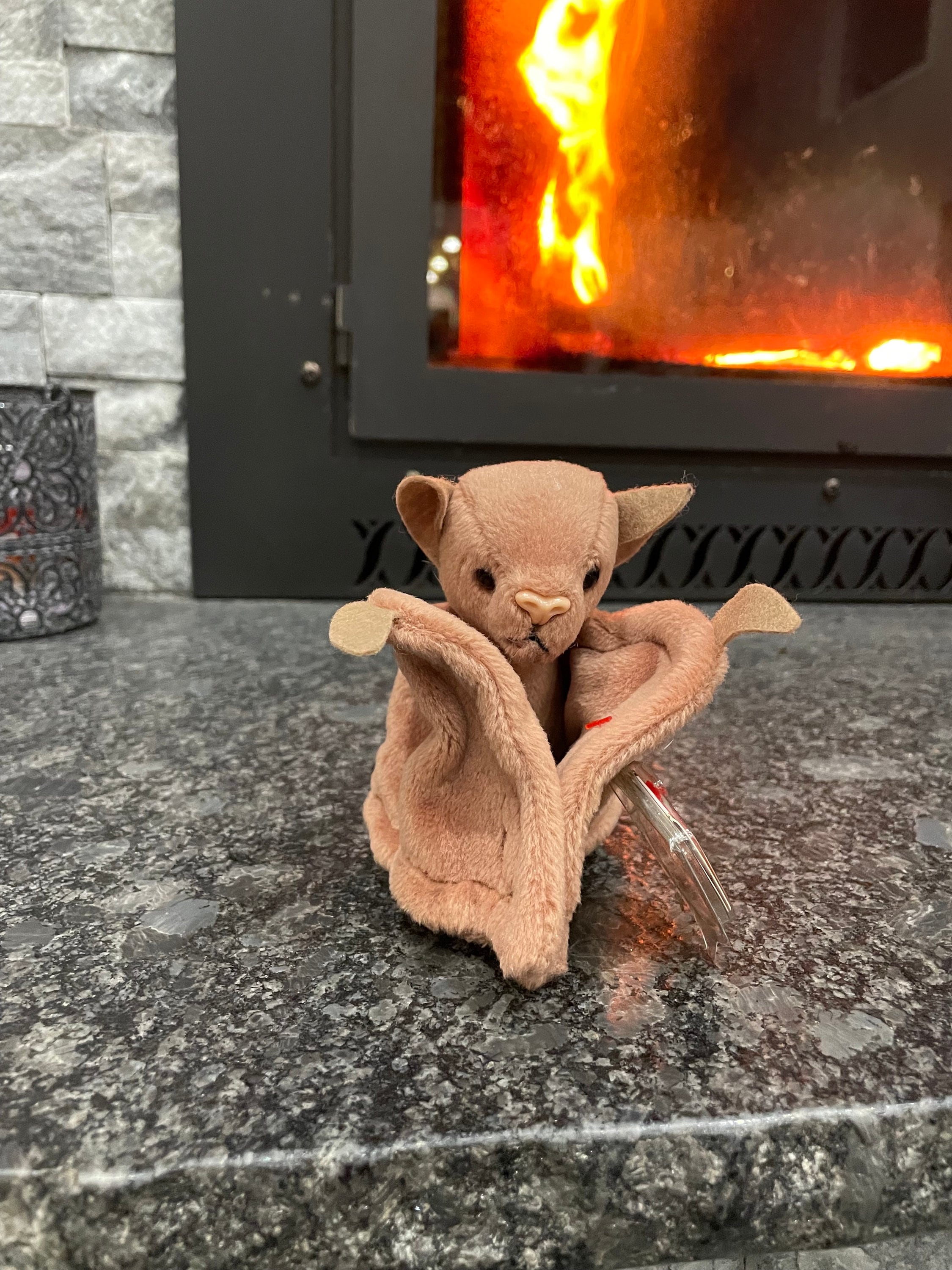Batty the Bat Beanie Baby. - Etsy
