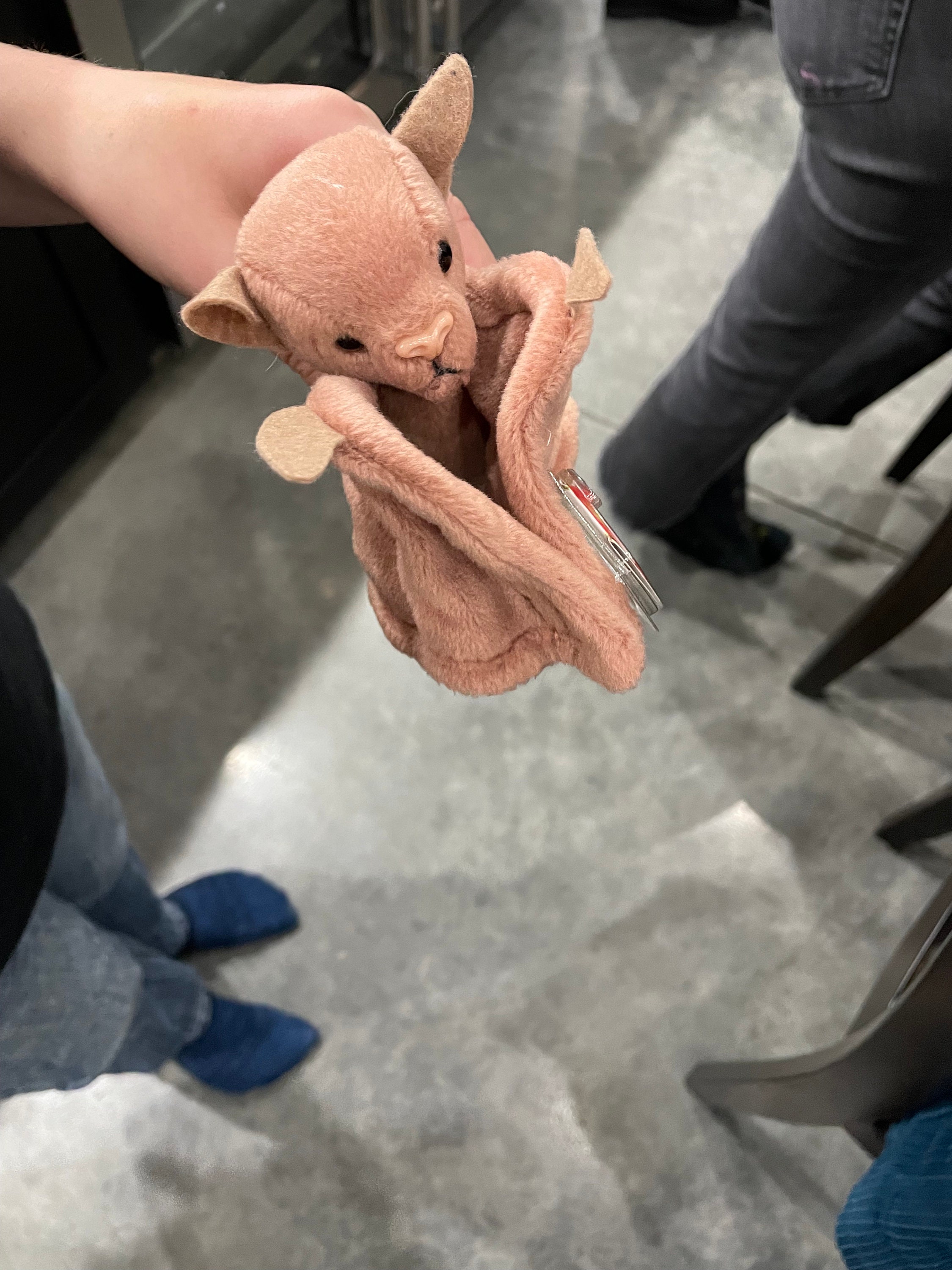 Batty the Bat Beanie Baby. - Etsy