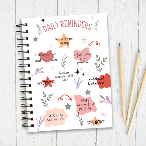 Affirmation Journal - Etsy