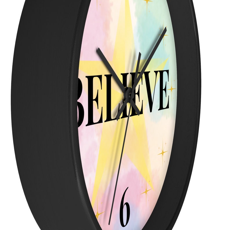 Kids Wall Clock Therapy Office Decor Acrylic Wall Clock - Etsy