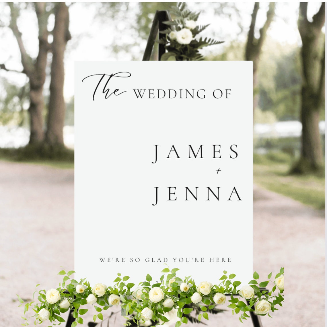 Modern Wedding Signs Wedding Welcome Sign Wedding Seating - Etsy