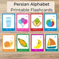 Persian Number Flashcards, Farsi Flashcards, Persian, Farsi, Flashcards ...
