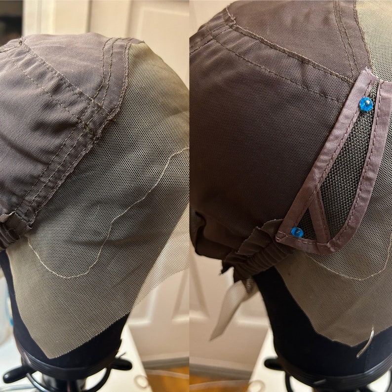 Set of 2 WIG EAR TABS, Brown, Wig Handles, With Wig Stays, With Wig ...