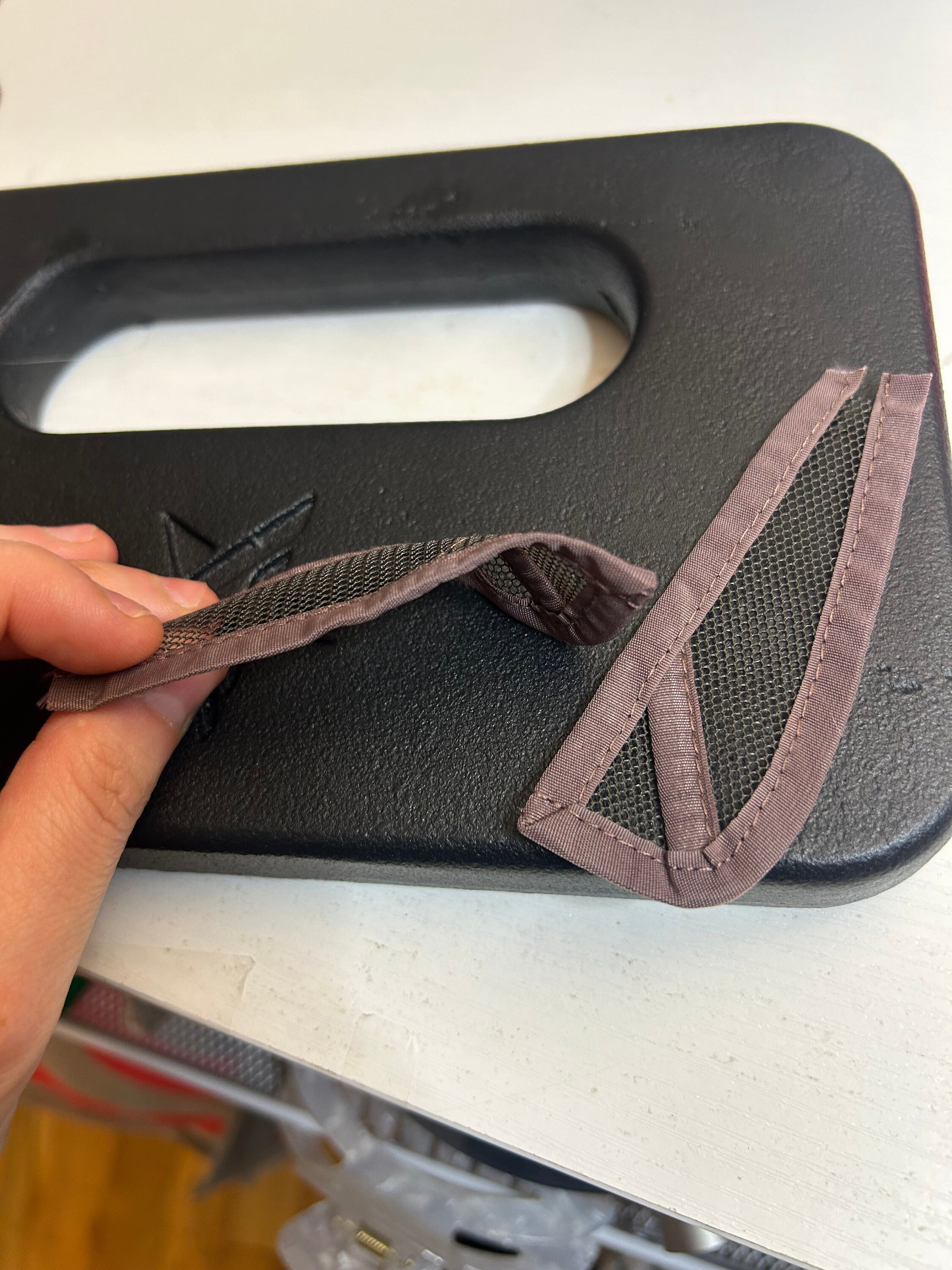 Set of 2 WIG EAR TABS, Brown, Wig Handles, With Wig Stays, With Wig ...