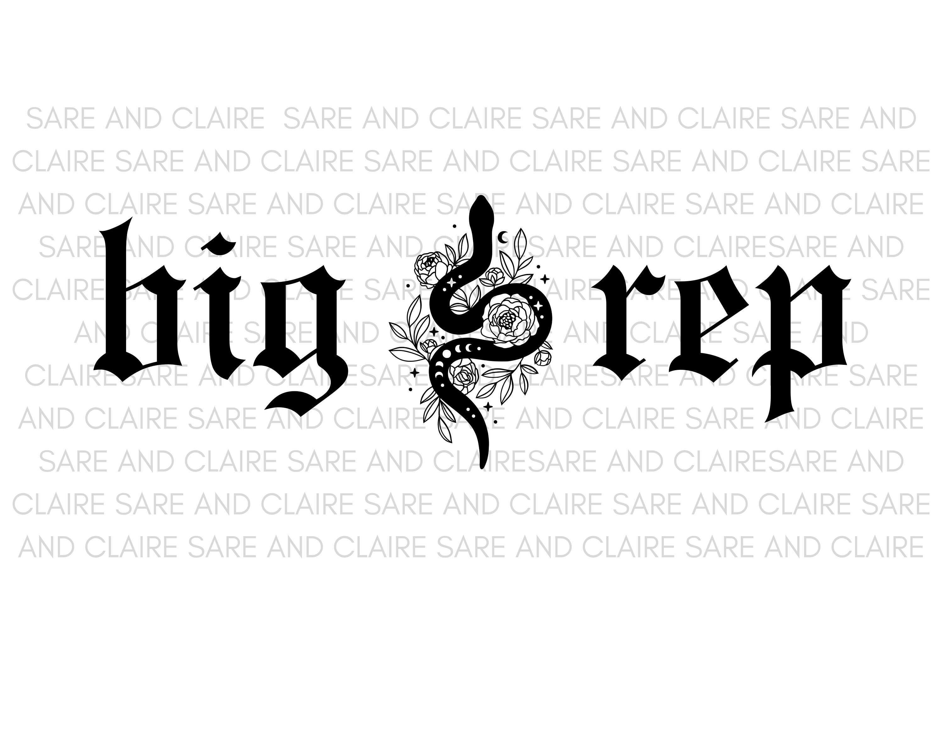 Big Rep Svg and Png File - Etsy