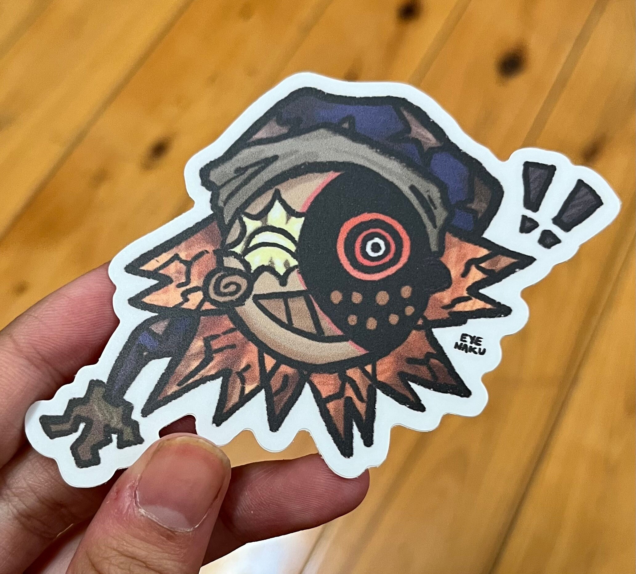 FNAF Ruin Eclipse Sticker 3 Waterproof Vinyl - Etsy