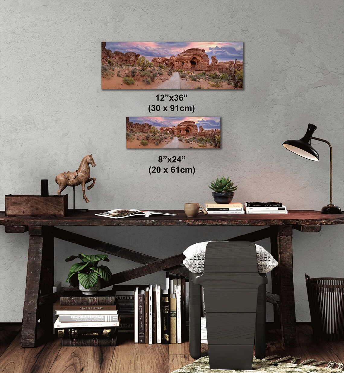 Pathway to Double Arch in Arches National Park Utah - Etsy