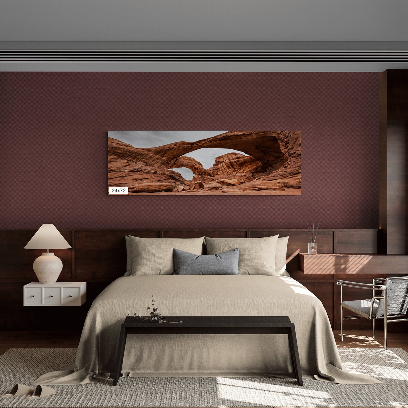 Double Arch Canvas Print: Arches National Park, Utah - Etsy