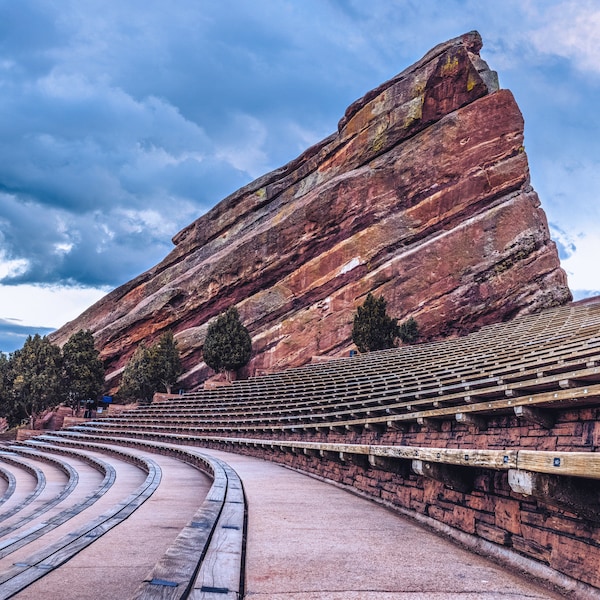 Red Rocks Amphitheater Art - Etsy