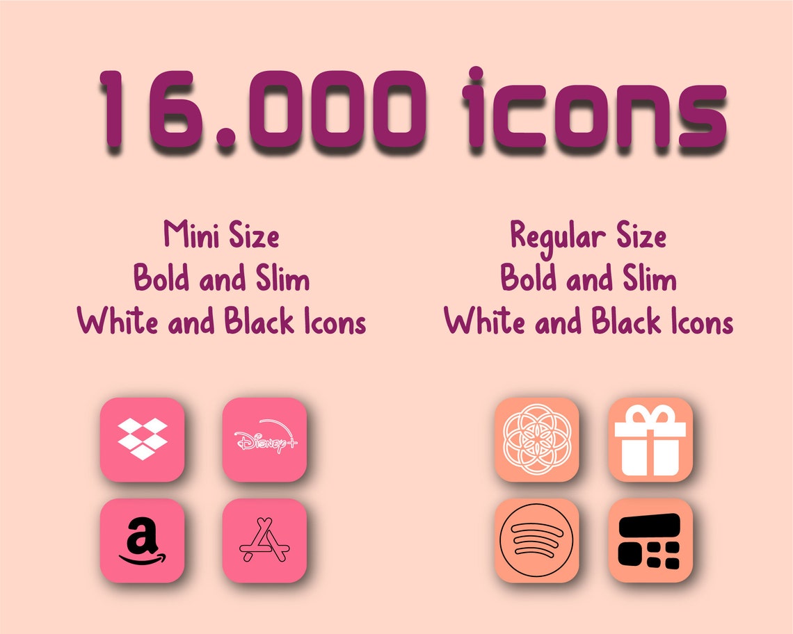 Aesthetic App Icons iPhone Ios Theme, Phone Icons, Icons Bundle, Ios ...
