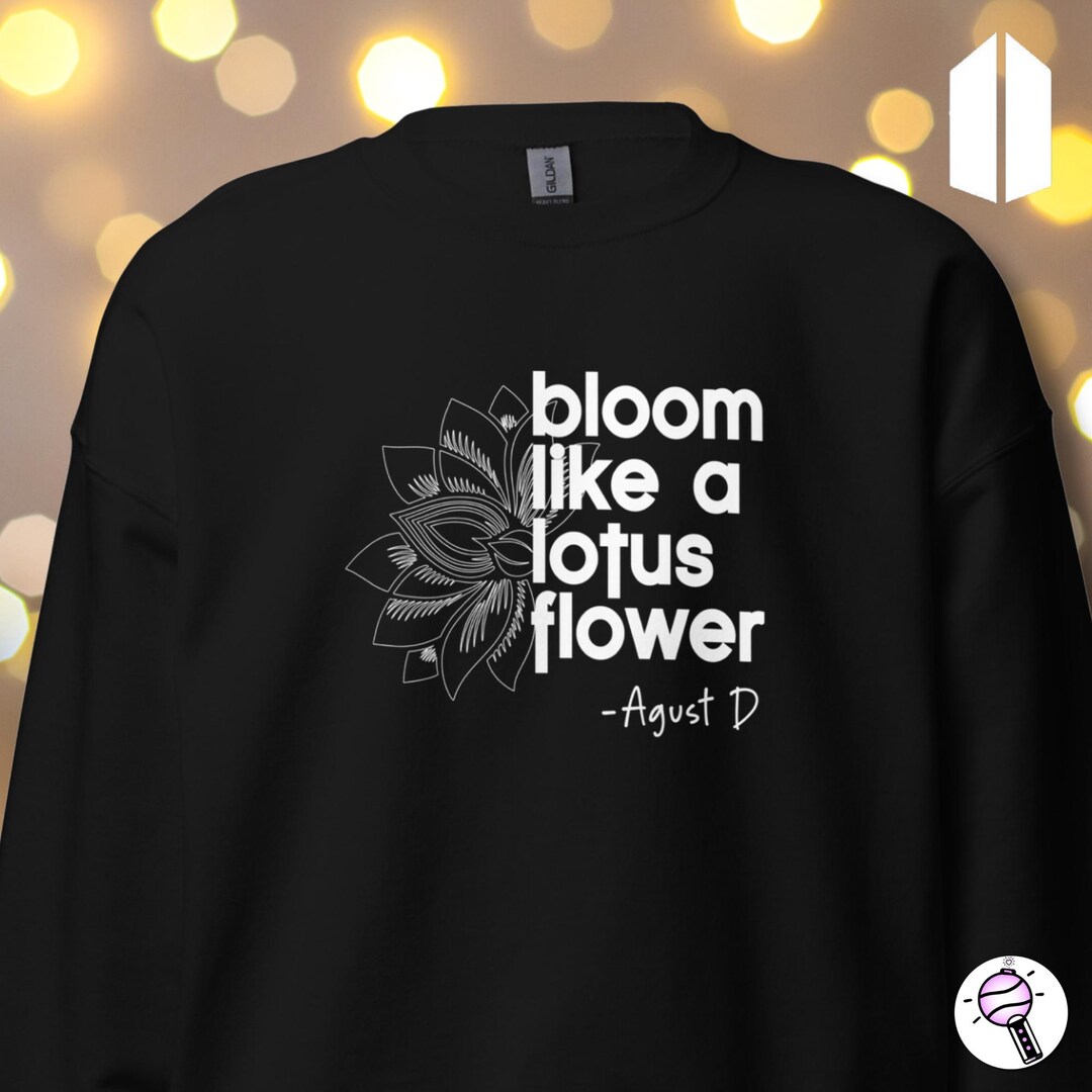BTS Sweatshirt Suga Merch Amygdala - Crewneck - Gifts for Fans - Kpop ...