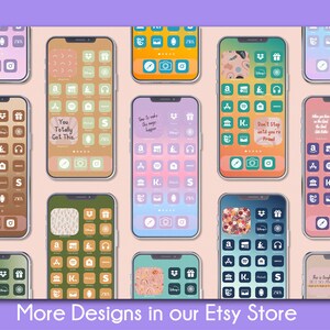 App Icons for iPhone Ios, Purple and Blue Color Palette 40K Icons Free ...
