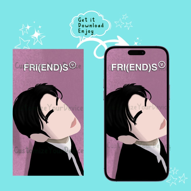 BTS Phone Wallpapers Pack, Faceless Portrait, iPhone Wallpaper, KPOP ...