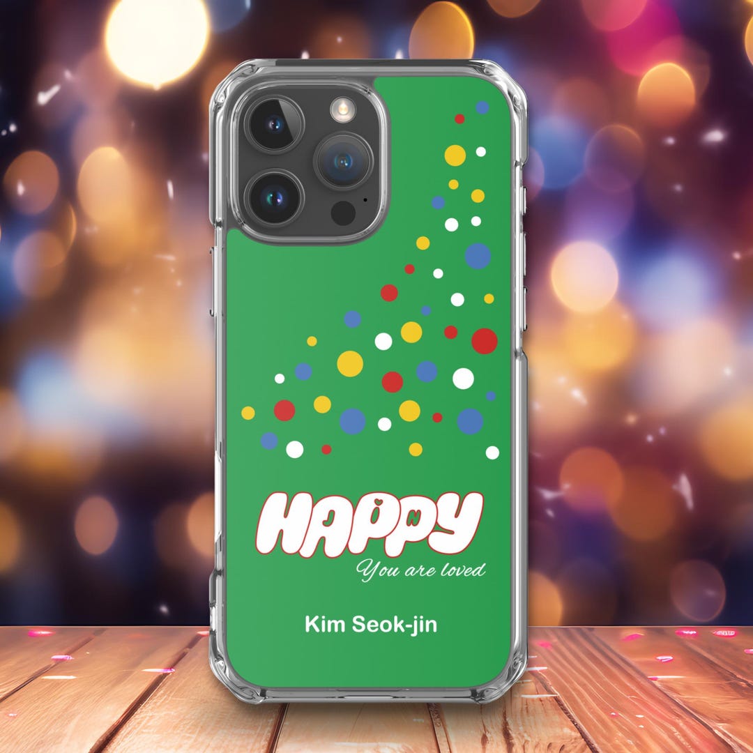 BTS Phone Case - Jin Happy Journey Green Concept - Inspired New Album ...