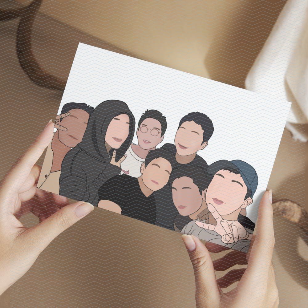 BTS Faceless Portrait, Bts Merchandise, Sublimation Digital Download ...