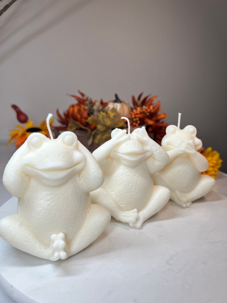 Story of the Three Frogs, Candles, Handmade, Frogs, Unique Gift - Etsy