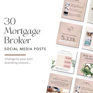 30 Mortgage Broker Social Media Posts | Mortgage Broker Marketing ...