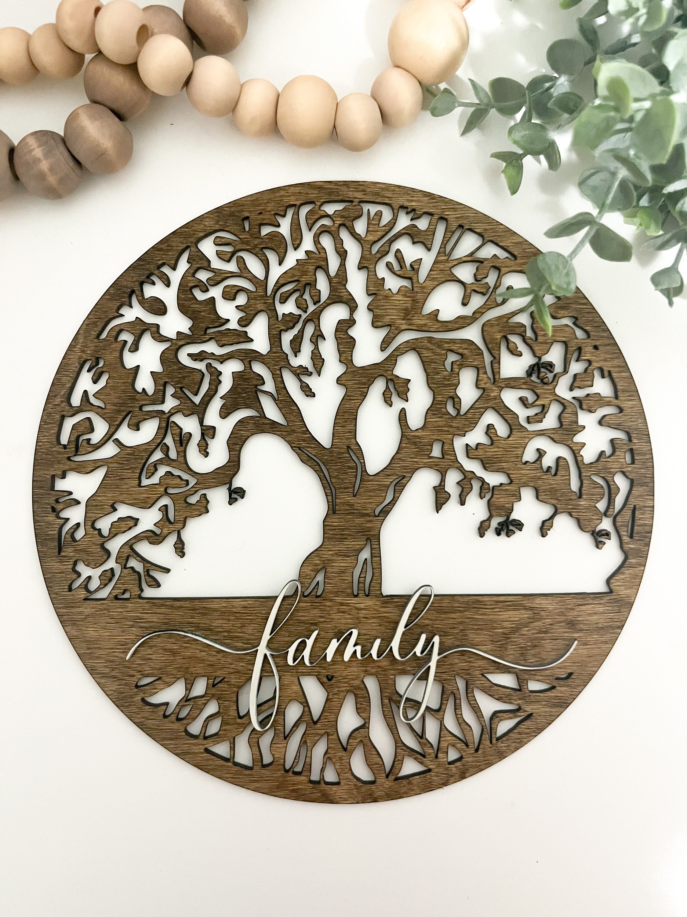 Family Tree Cut File Glowforge File Family Tree Gift - Etsy UK