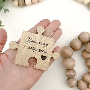 Missing Piece Puzzle SVG Cut File | Glowforge Tested | Valentines Gift ...