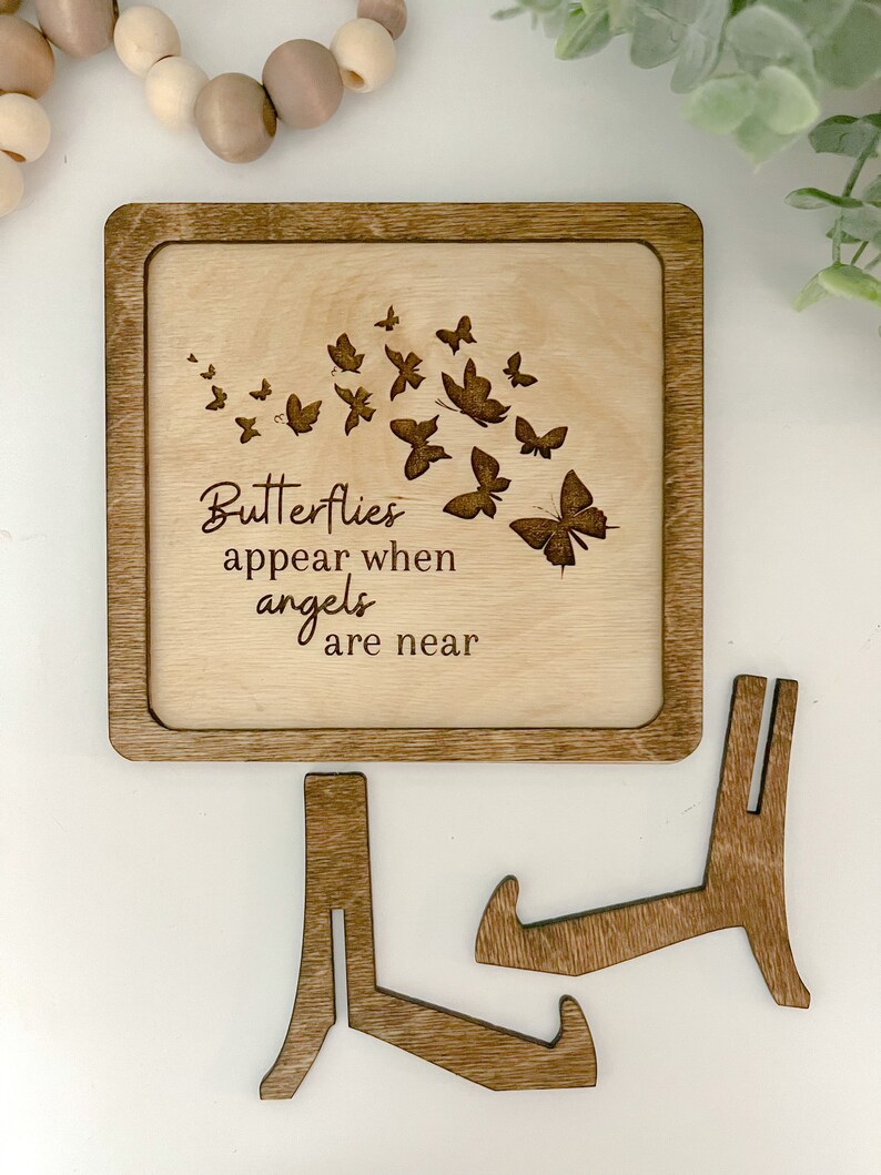 Butterfly Memorial SVG Digital File Glowforge Tested Cut - Etsy