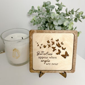 Butterfly Memorial SVG Digital File Glowforge Tested Cut File Butterfly ...