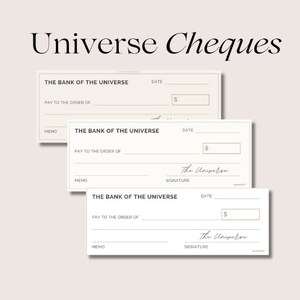 Manifest Money Digital Download | Manifesting Cheque Ritual | Printable ...