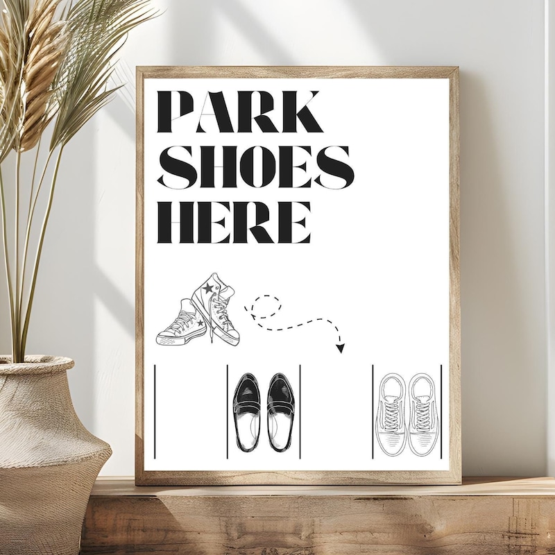Shoes Here Sign - Etsy