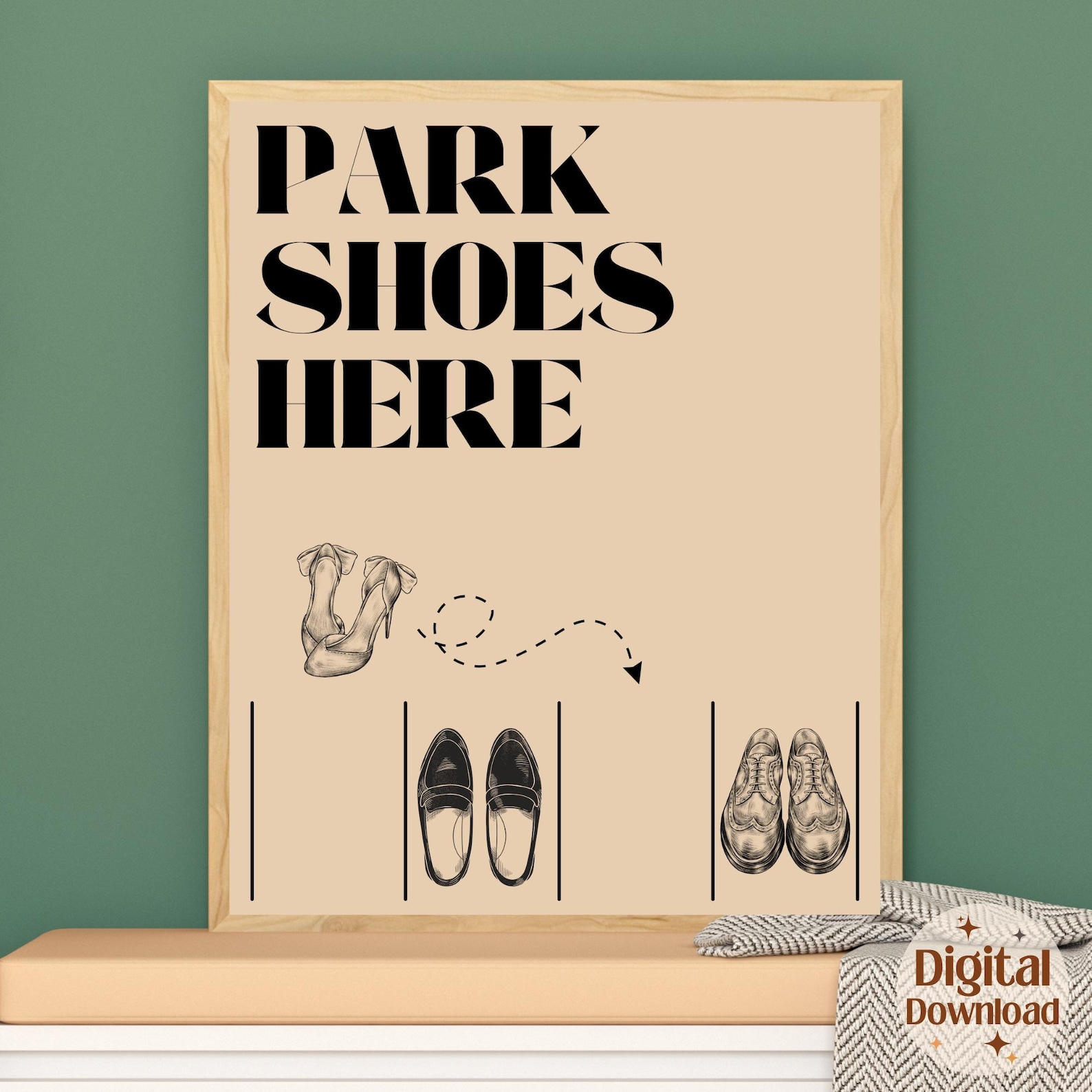 Printable Please Remove Shoes Sign , Digital Download Park Your Shoes ...