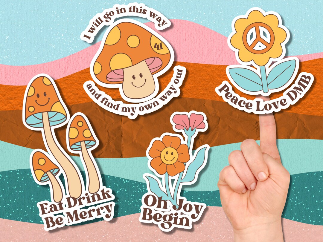 Dave Matthews Printable Sticker Pack Oh Joy Begin Sticker Sheet Digital ...