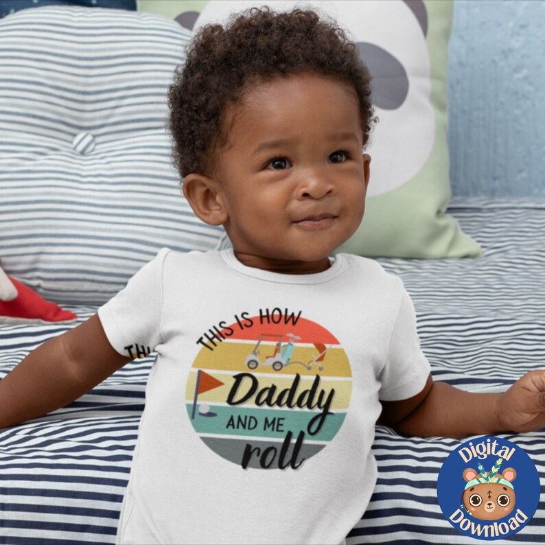 Golf Baby Digital Download PNG SVG , I Love Golf Im Told Instant ...