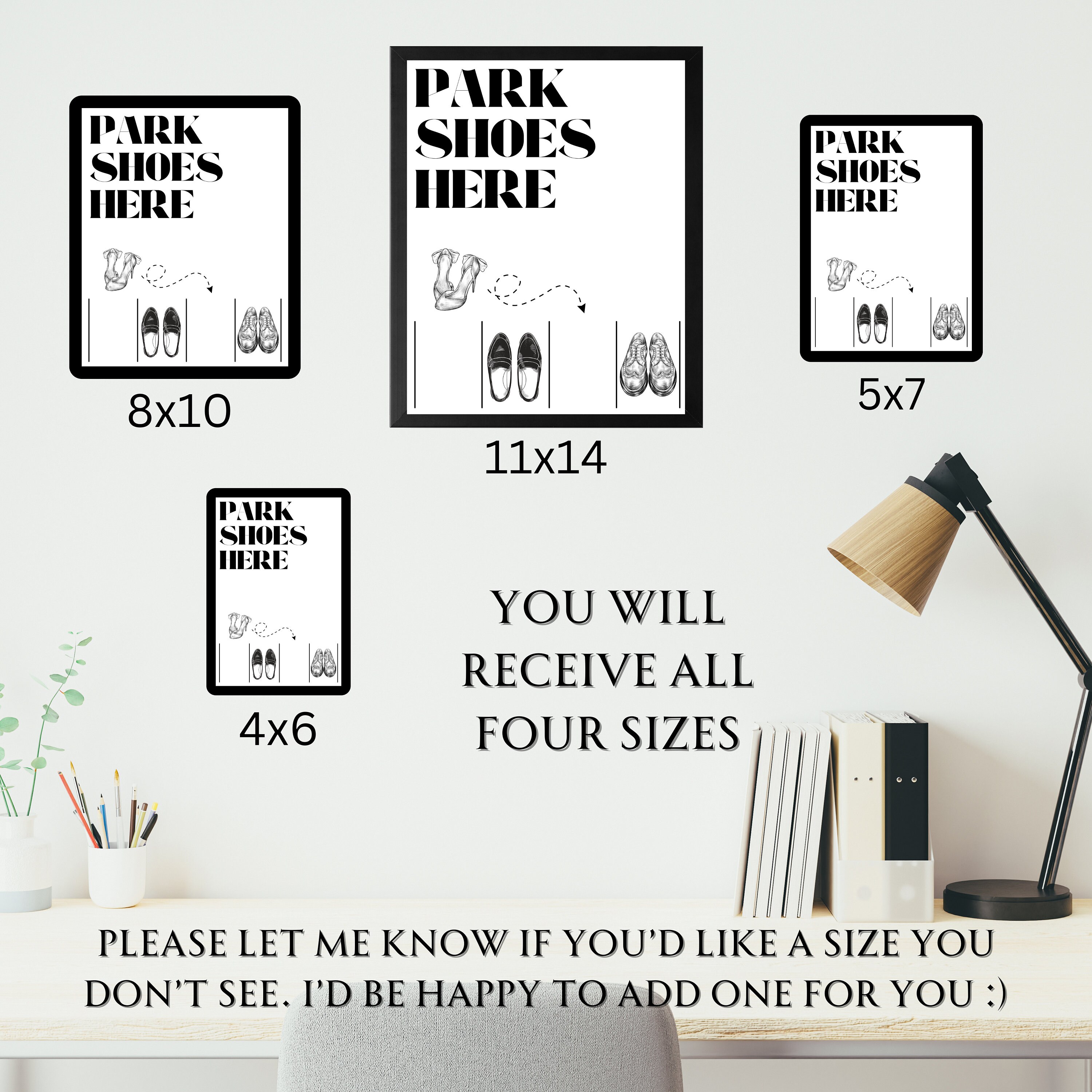 Printable Please Remove Shoes Sign , Digital Download Park Your Shoes ...