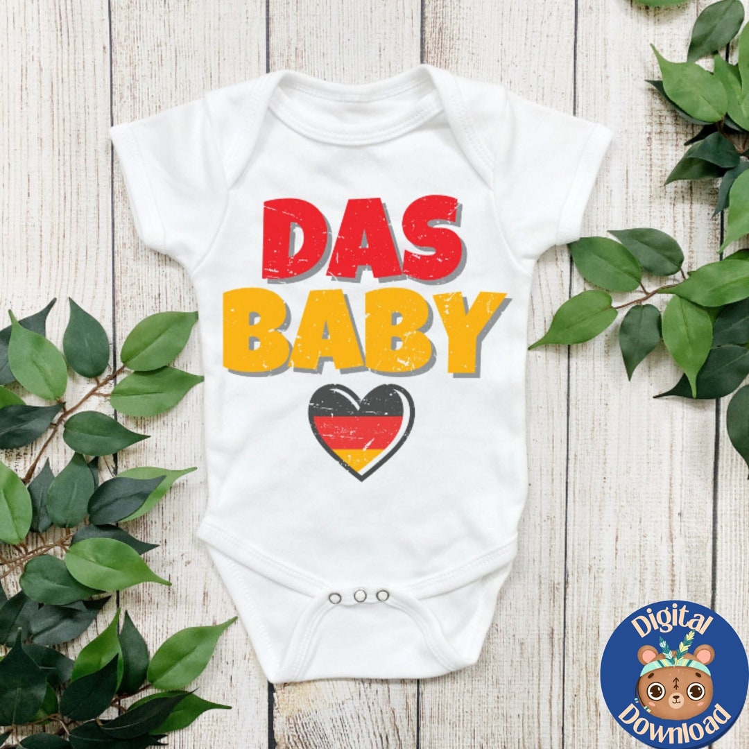 Das Baby Kids SVG PNG , German Baby Sublimation , Fun German Baby ...