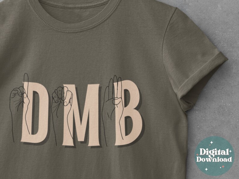 Dave Matthews ASL Printable Downoad , Sign Language PNG Dave Matthews ...