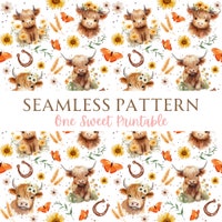 Cow Seamless Pattern,cow Print,seamless Pattern,digital Paper,digital ...