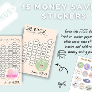 Money Saving Challenge , Savings Tracker Printable , A6 Budget Binder ...