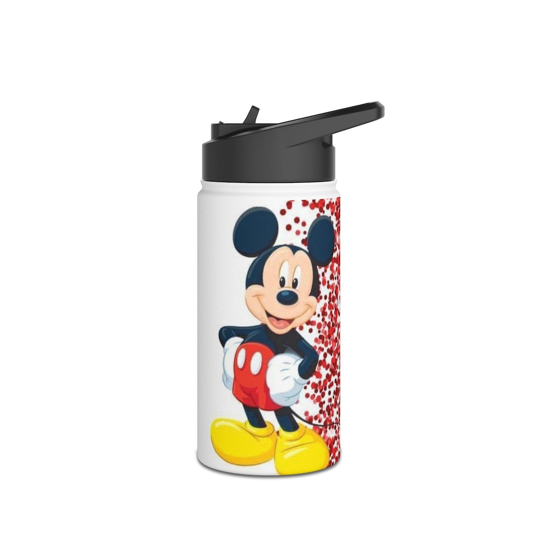 Mickey Mouse Stainless Steel Water Bottle, Standard Lid - Etsy