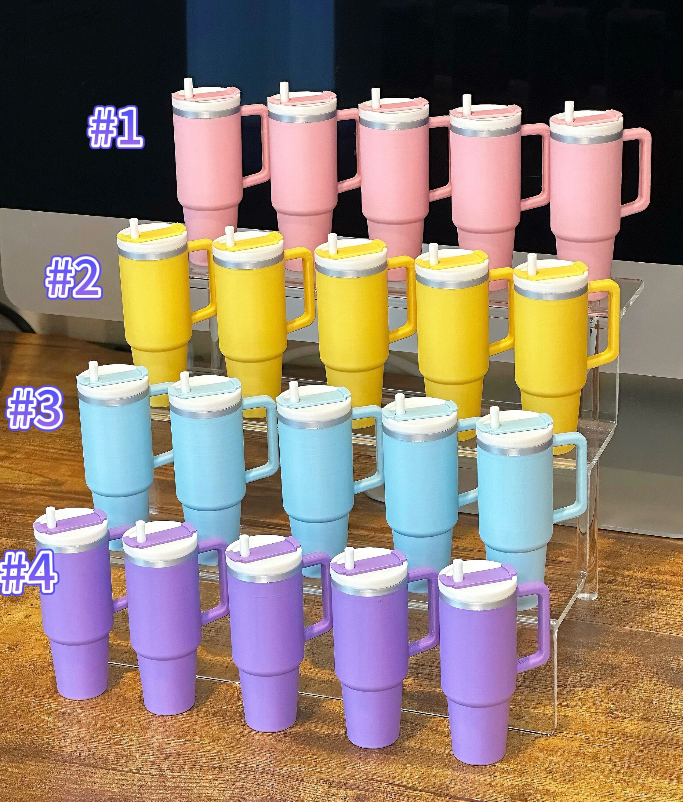 3D Printed Miniature Stanley Cup Keychain( Great Quality!!) - Etsy