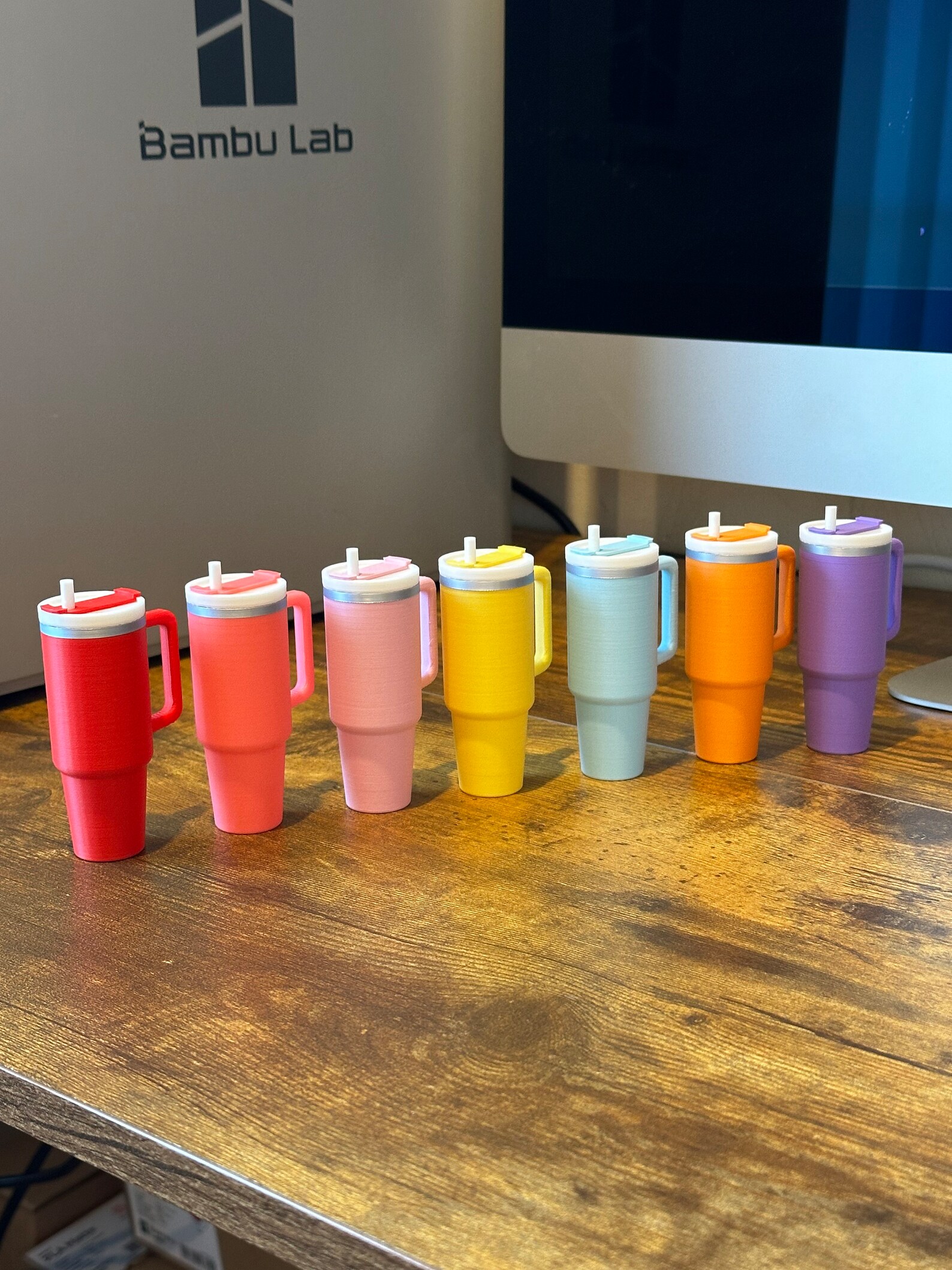 3D Printed Miniature Stanley Cup Keychain( Great Quality!!) - Etsy