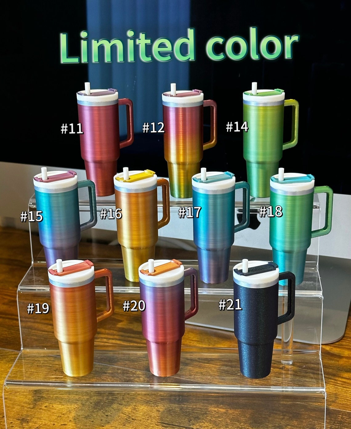 3D Printed Miniature Stanley Cup Keychain Great Quality - Etsy