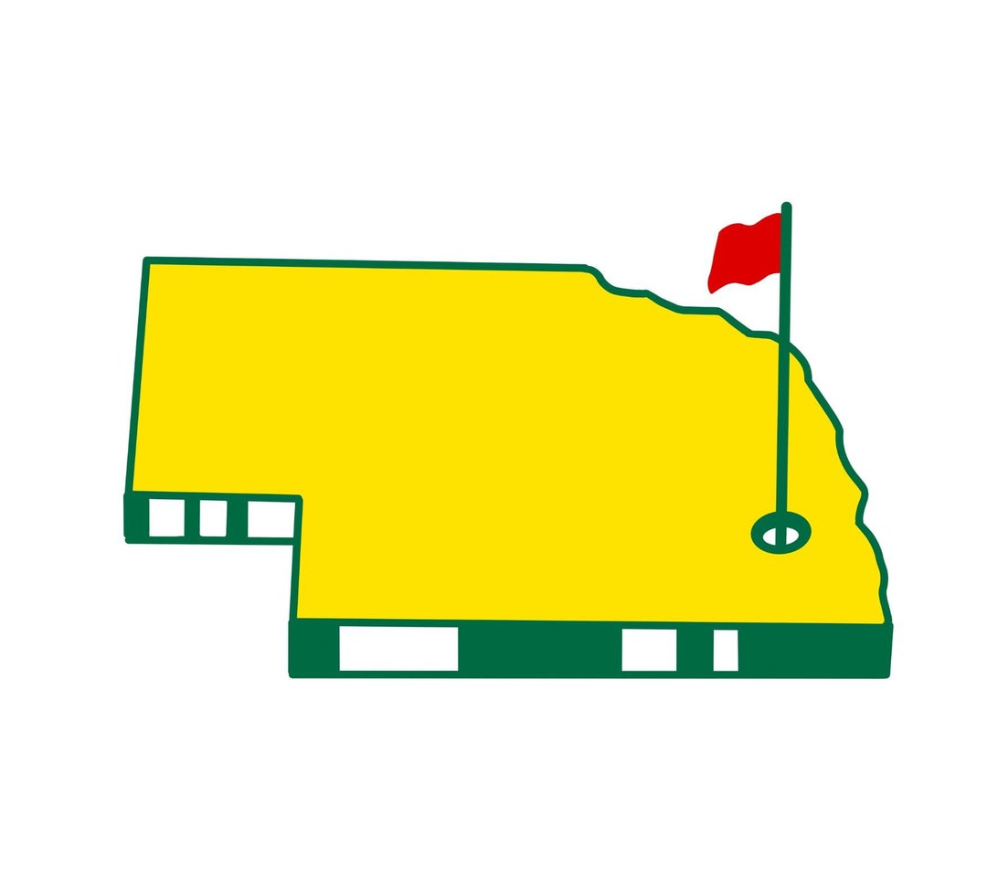 Nebraska Masters Golf Logo Downloadable PNG, SVG, and JPG Files - Etsy