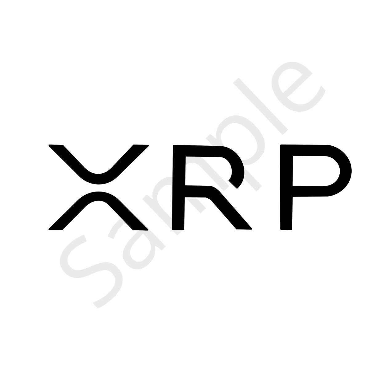 XRP Clip Art | No Background | Digital Download | Cryptocurrency Icons ...