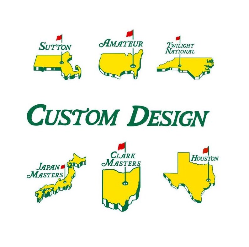 Custom Golf Tournament-themed Digital File Clip Art | Png, Svg, and Eps ...